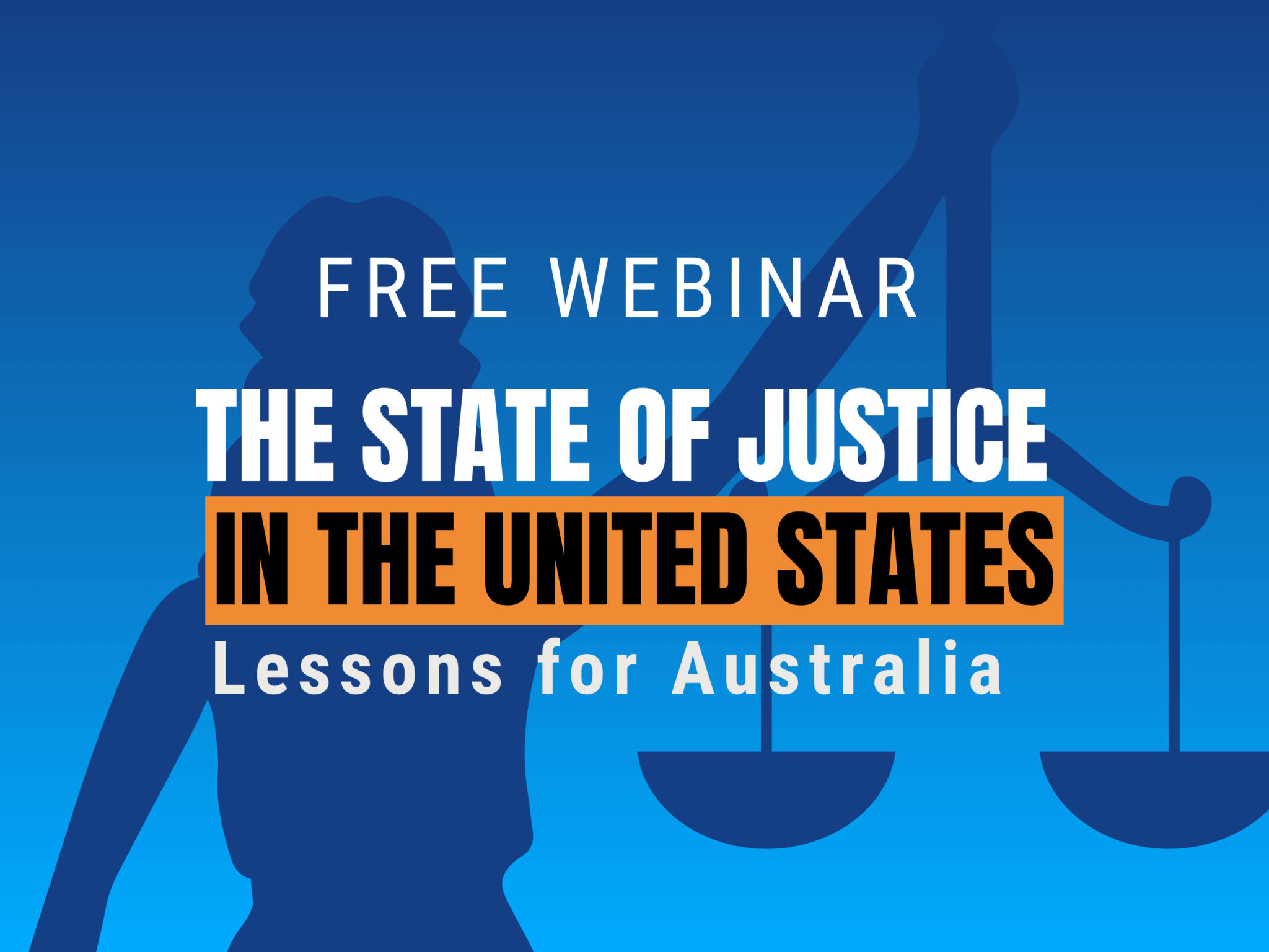 Webinar: The state of justice in the United States | National Justice ...