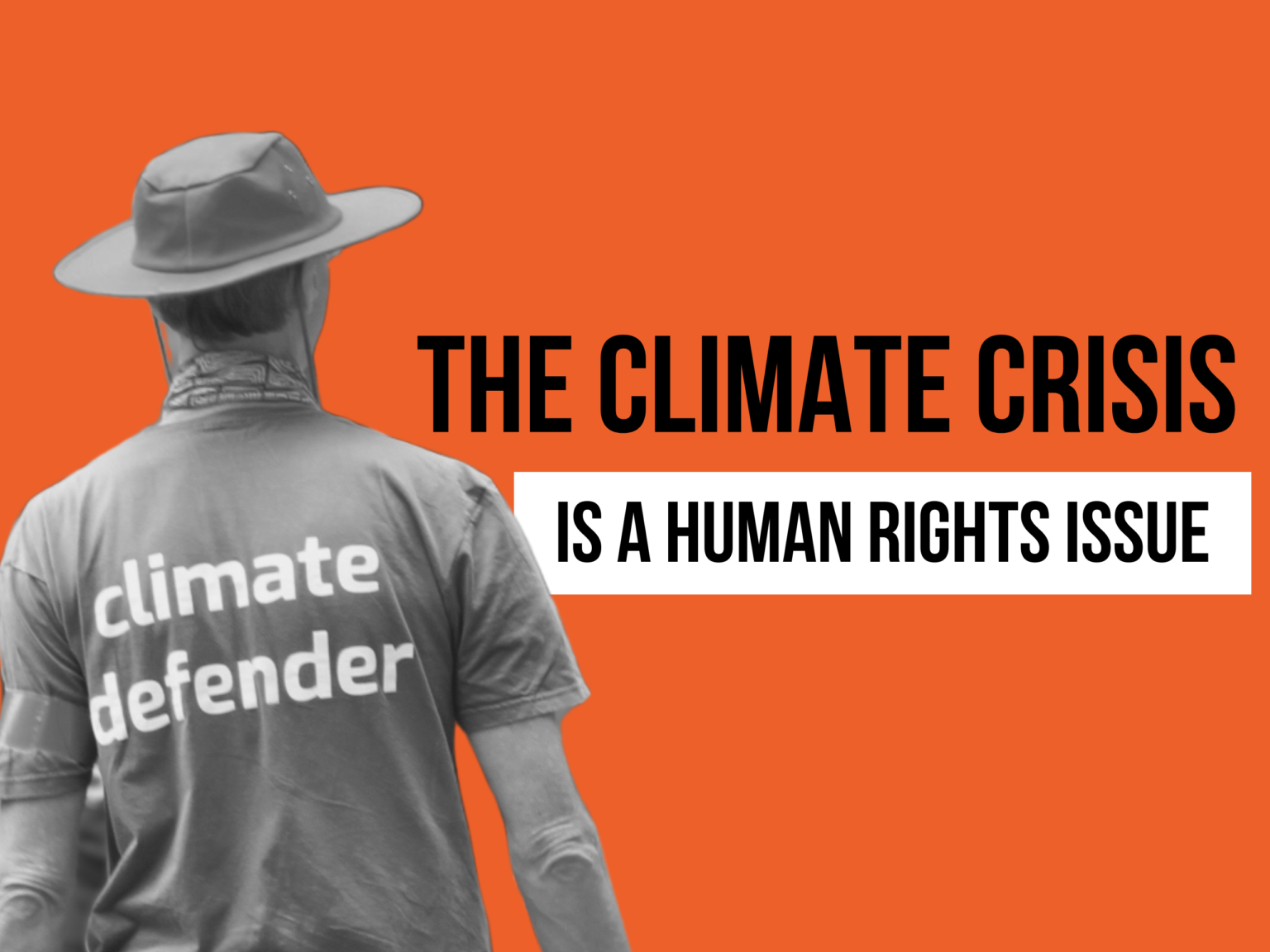 The climate crisis is a human rights emergency